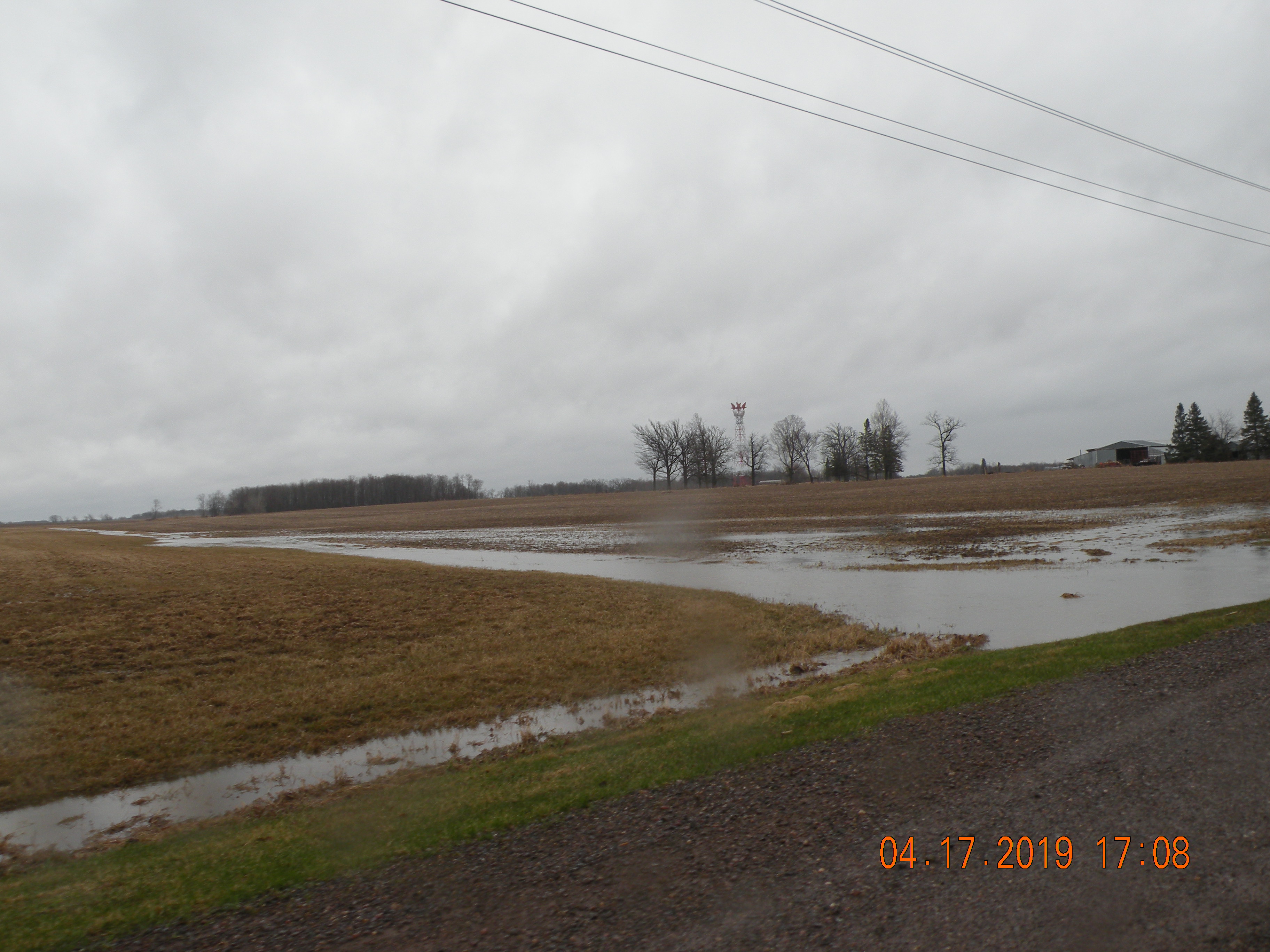 Example of Local water runoff